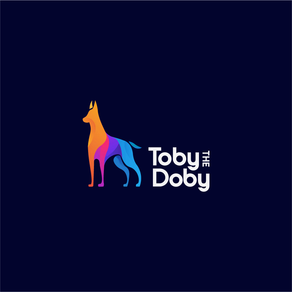 Toby the Doby | Digital Art | Coloring Pages | Good Vibes